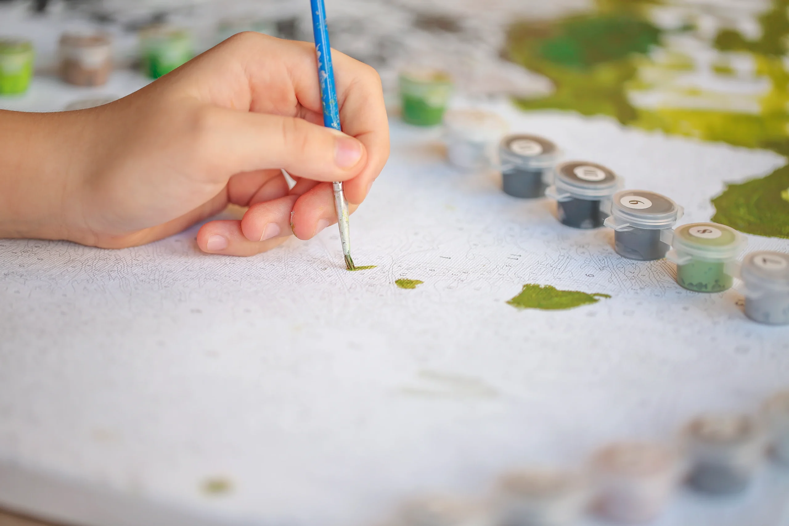 Eco-Friendly Paint by Numbers: Sustainable Art for a Greener Planet ...